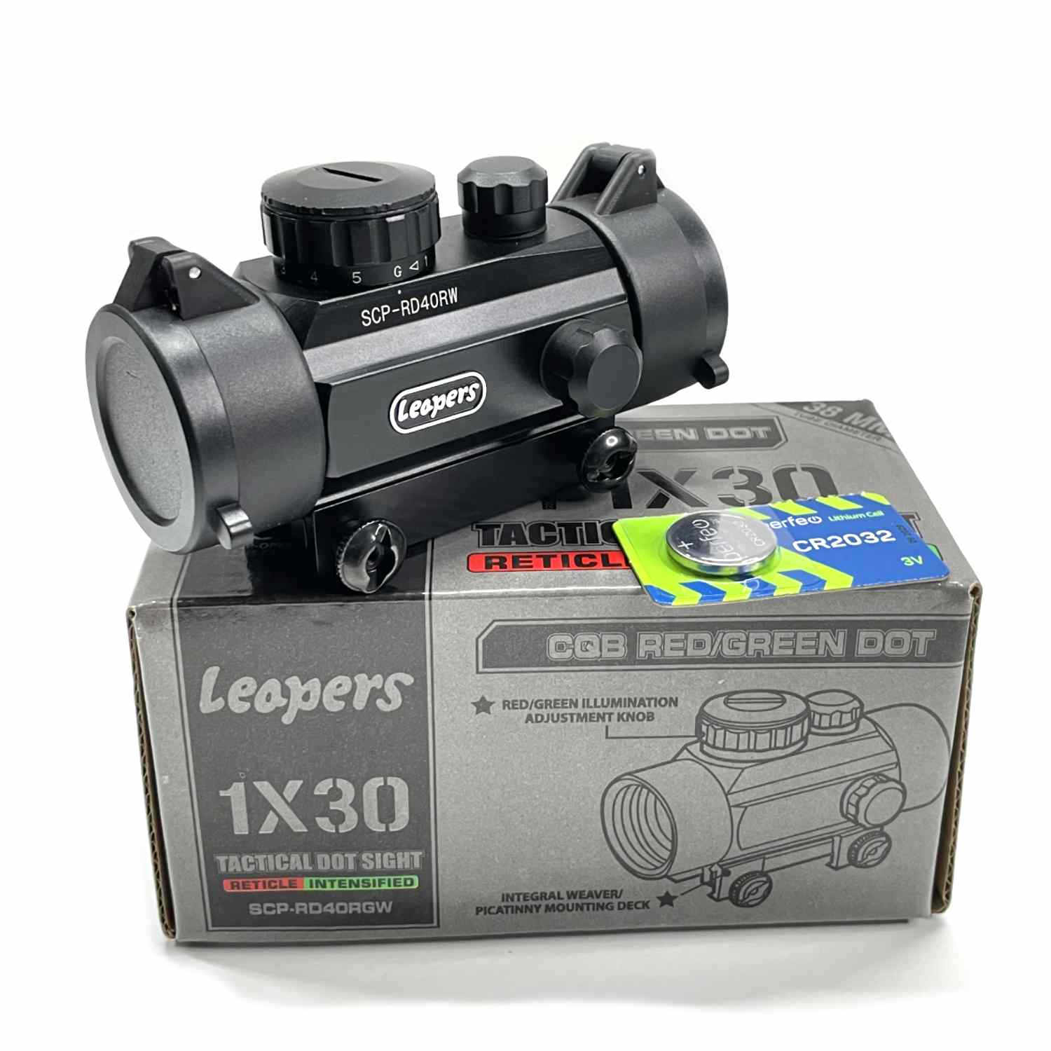 Коллиматорный прицел Leapers 1x30 Golden Image (SCP-RD40RGW) (BH-KUTG40 ...